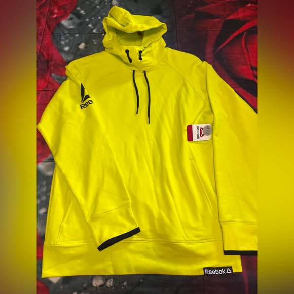Reebok | Sweaters | Mens Reebok Hooded Sweaterjacket | Poshmark